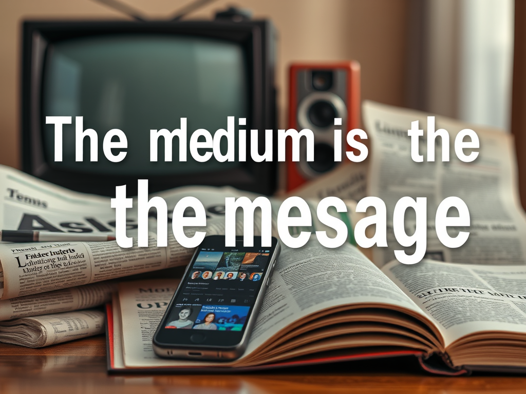 The medium is the message – Lewis Cracknell